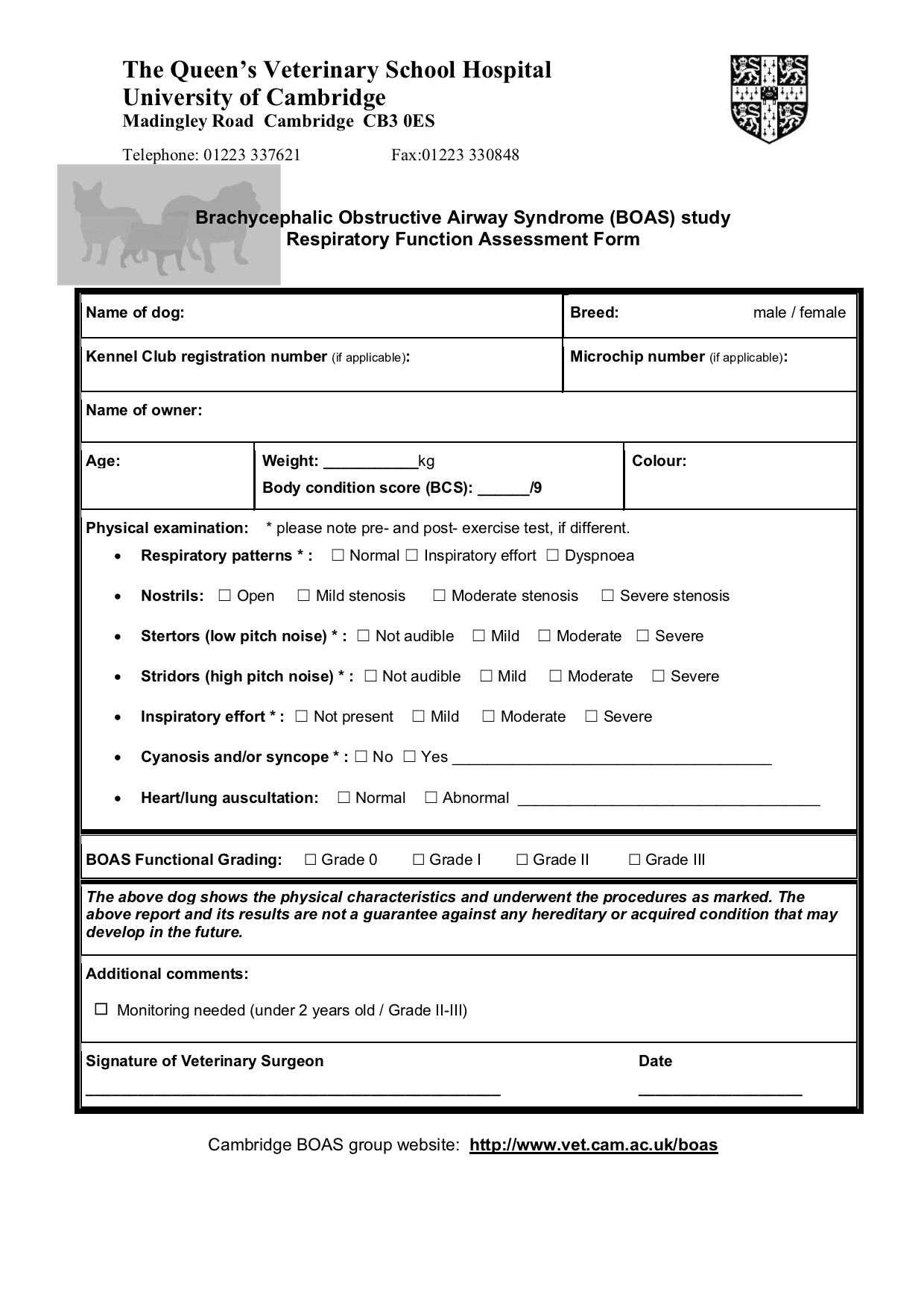 Health/ Genetics – Pug Club of Canada